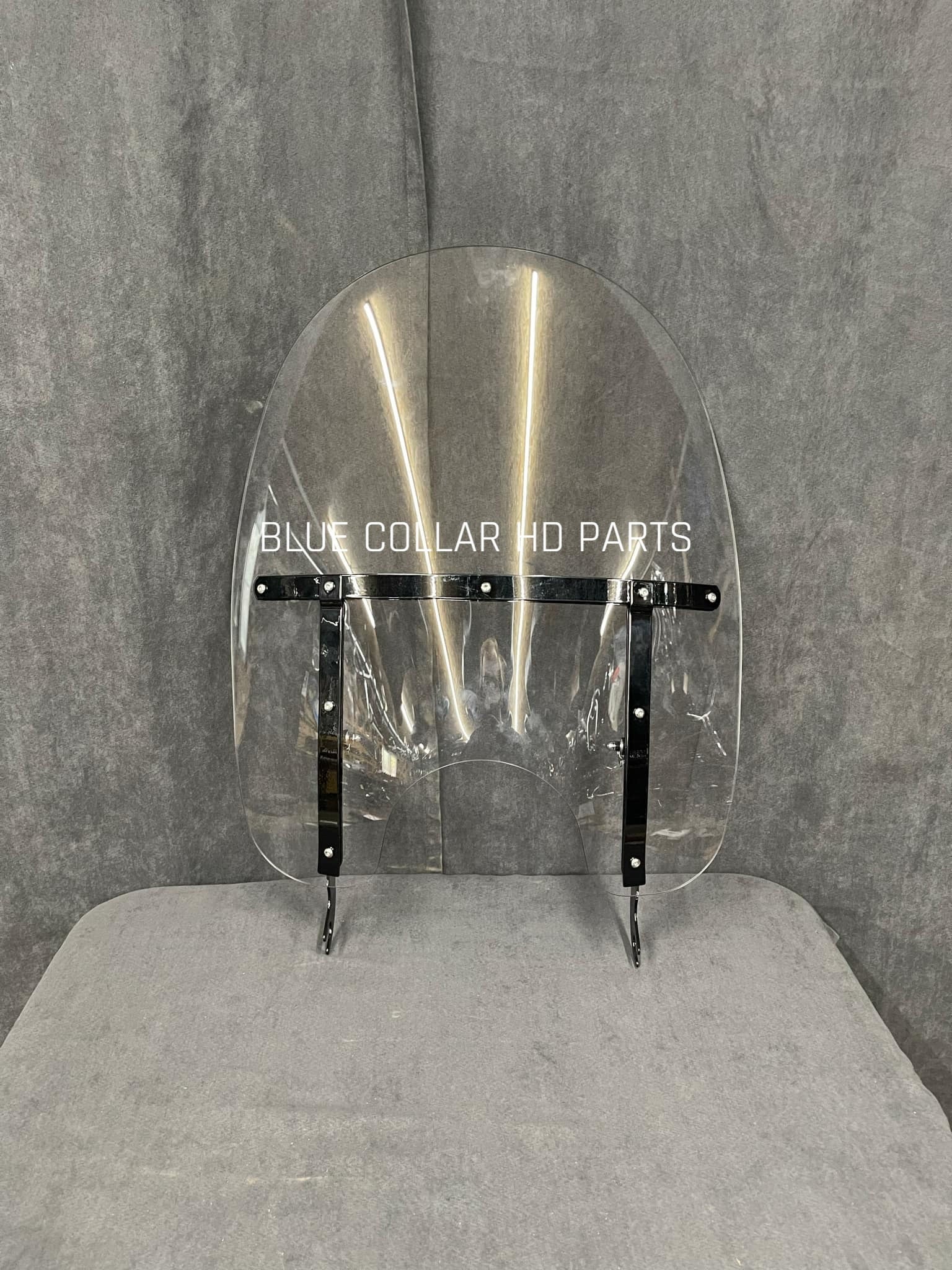 2000-2017 Harley Davidson Softail Quick Detach Windshield! | Blue ...